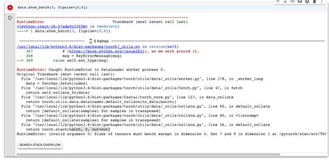 runtimeerror in dataloader worker process 0 part 1 2019 fast ai