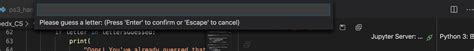 Python Can T Exit IPython Shell In VSCode With Program Input Statement Stack Overflow