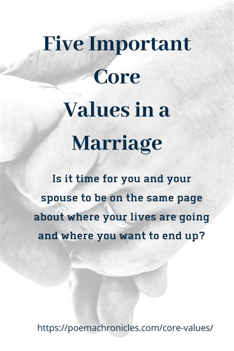 Five Important Core Values In Marriage Artofit