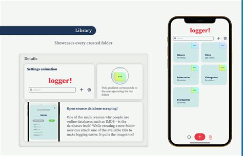 Logger — Rating And Logging App On Behance Logger — Rating And Logging App On Behance