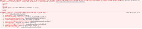 Javascript Why Did Not Worked Validation In React Component Stack