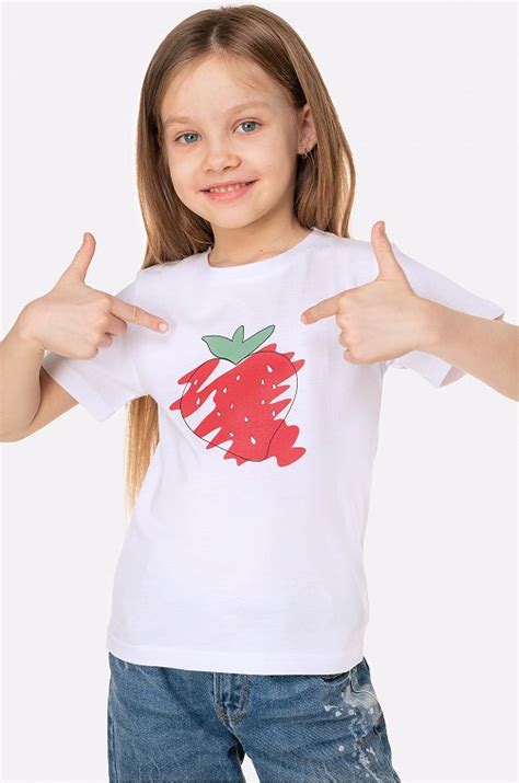 Футболка для девочки Happy Fox