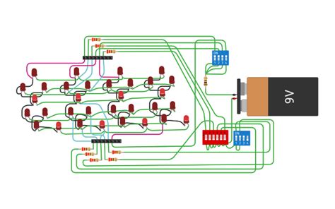 Circuit Design 4 7 Segment Stand Alone Tinkercad