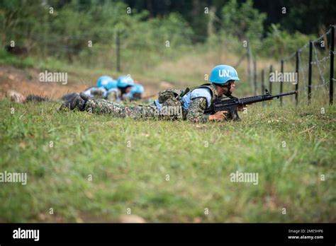 Malaysian Army Soldiers Conduct Training On Protection And Control Of