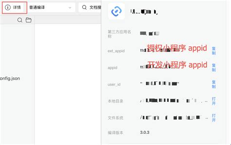 第六步：在ide中基于授权小程序开发服务商平台抖音开放平台
