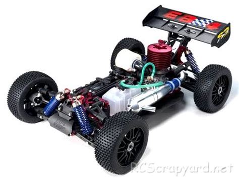 Thunder Tiger EB4 S2 2001 1 8 4WD Nitro Buggy 6221 Radio Controlled Model Archive
