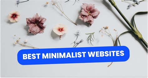 Best Minimalist Websites Of 2024 28 Examples