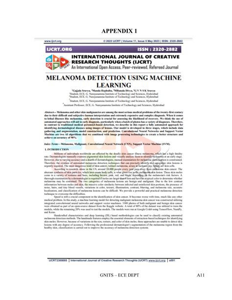 Pdf Melanoma Detection