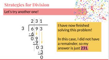 Standard Algorithm For Multiplication And Long Division Structured Lessons