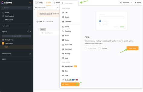 how to create a clickup form hongkiat