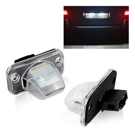 Lámpara De Matrícula Para Vw Campmob Passat B5 B6 Caddy Jett Envío Gratis