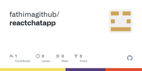 GitHub Fathimagithub Reactchatapp