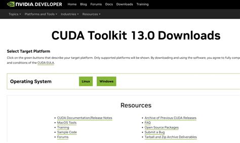 Nvidia Cuda Toolkit 130 Is Out Servethehome
