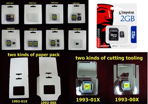 flash memory card blister clamshell pack micro sd t flash m2 memory
