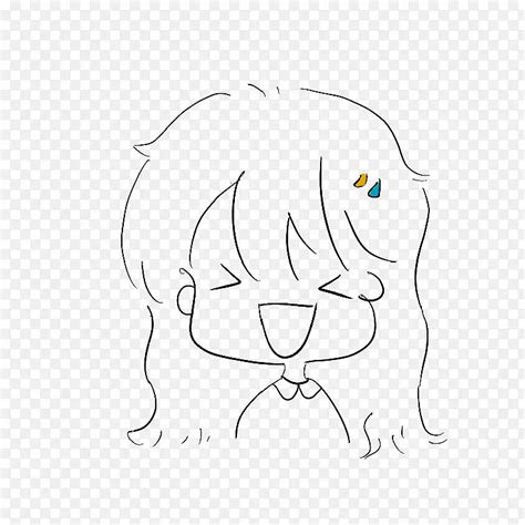 大笑简笔画卡通女孩png图片素材下载 图片编号qjvvgxep 免抠素材网