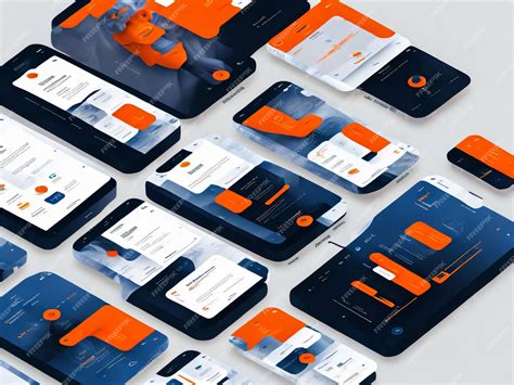 premium ai image modern user interface design template mockups ui ux