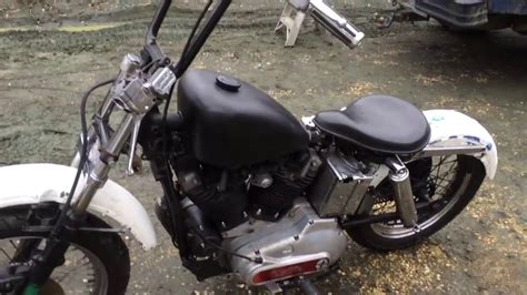 1973 Harley Ironhead Sportster XLH 1000 project rescue start to finish ...