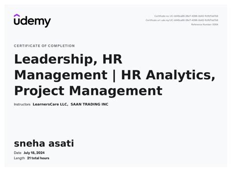 Sneha Asati On Linkedin Hranalytics Udemy