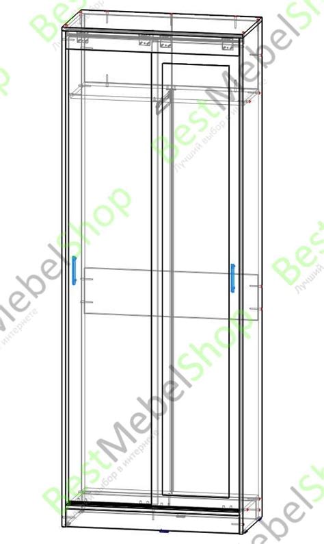 Купить Шкаф купе Уют 3 Bms в рассрочку в Душанбе