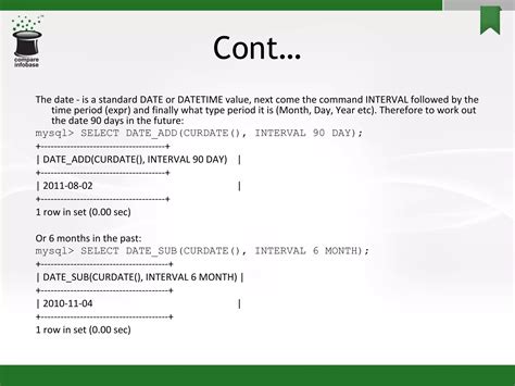 Mysql Functions Ppt