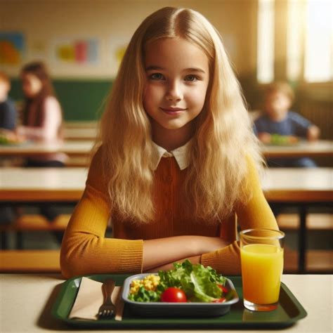 Enjoying Lunchtime Premium Ai Generated Image