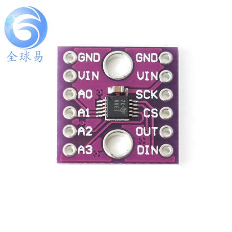 Ads1118 16 Bit Analog To Digital Conversion Module Spi Communication
