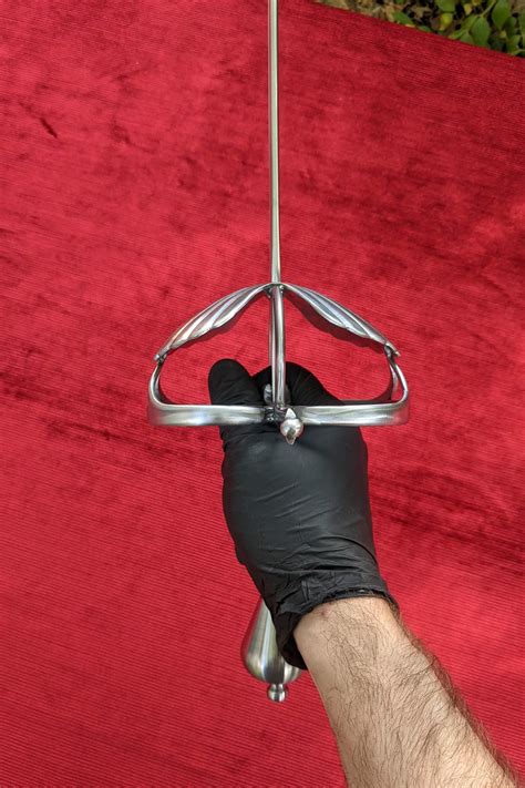 Shell Ring Rapier Straight Quillions [hema] — Jesse Belsky Stageswords