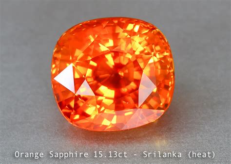 Orange Sapphire Gemstone Properties Meanings Value And More