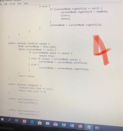 Solved Download The Tree Traversalzip Startup Code From The