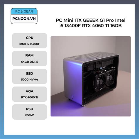 Pc Mini Itx Xproto Mini Amd Ryzen 9 Rtx 4060 Pcngon