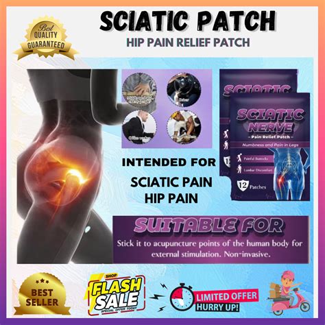 💯 12pcs Sciatica Nerve Pain Relief Patch Very Authentic Safe Guaranted