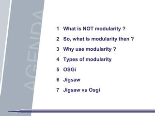 Java Modularization Ppt