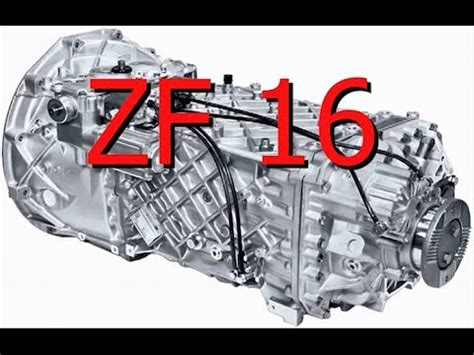 КПП ZF 16 Описание работы переключения передач. Устройство и Принцип ...