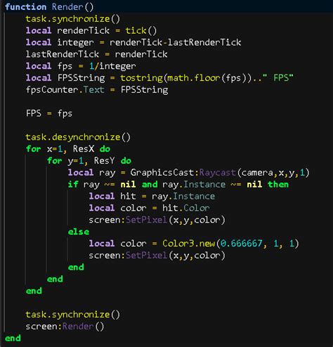 Urgent How Can I Make Raycasting Less Laggy Scripting Support