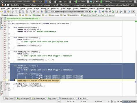 Groovy CodeNarc How To Write A Rule