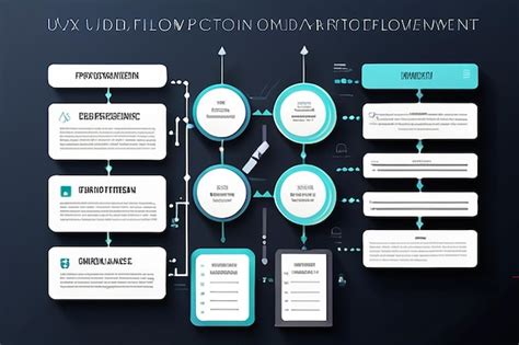 Premium Photo Ux Ui Flowchart Application Development Prototype