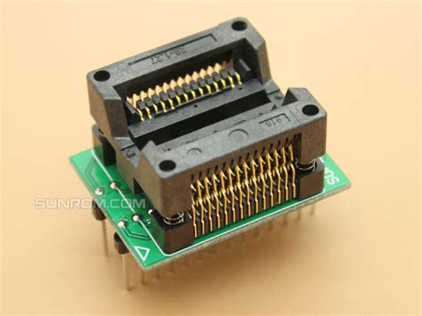 SOIC Mm Body Mm ZIF Socket Sunrom Electronics Technologies