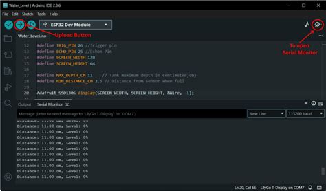 Esp32 Smart Water Level Dashboard