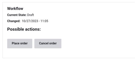 Improve The Order Workflow UI Drupal Org
