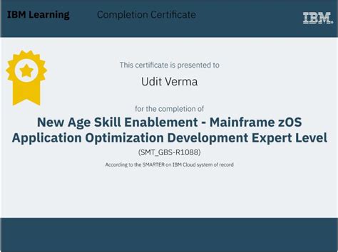 Udit V On Linkedin Mainframe Zos Application Optimization Development