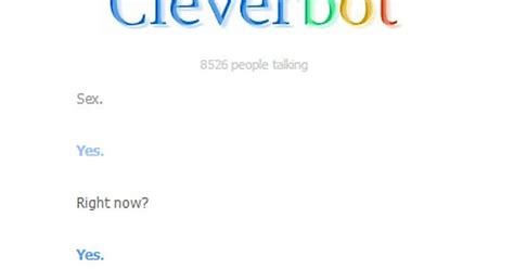 My Attempts At Sex With Cleverbot Album On Imgur