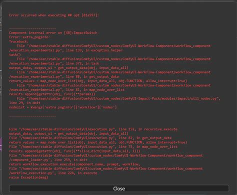 issue with impact switch in component flow · issue 20 · ltdrdata