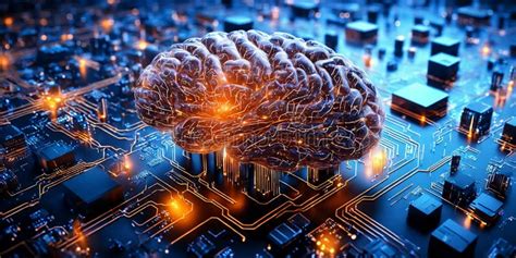 Neural Synthesis Ai As The Industry Cortex Stock Illustration Illustration Of Human Chip