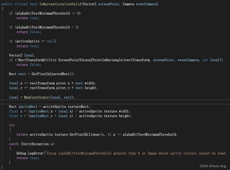 ugui源码解析——image unity ugui image源码解读 csdn博客