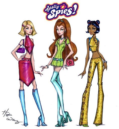 Totally Spies Alex Clover Sam By Hayden Williams Artofit