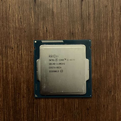 Socket Lga1150 I5 4670 Cpu Jawa