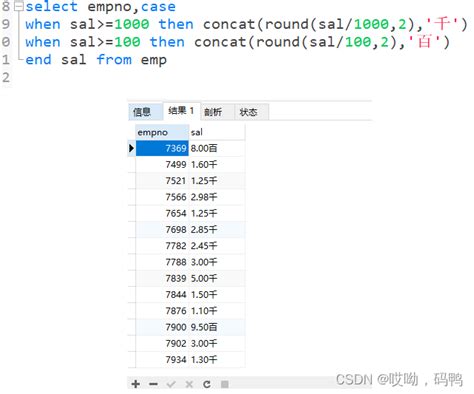sql查询将数字单位转换为中文单位 数字转汉字 sql csdn博客