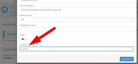 Html Need Help On Styling The Icon In Service Portal Stack Overflow