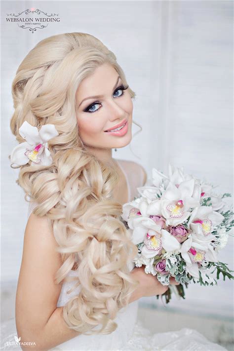 Top 25 Stylish Bridal Wedding Hairstyles For Long Hair Deer Pearl Flowers