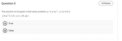 solved the solution to the given initial value problem